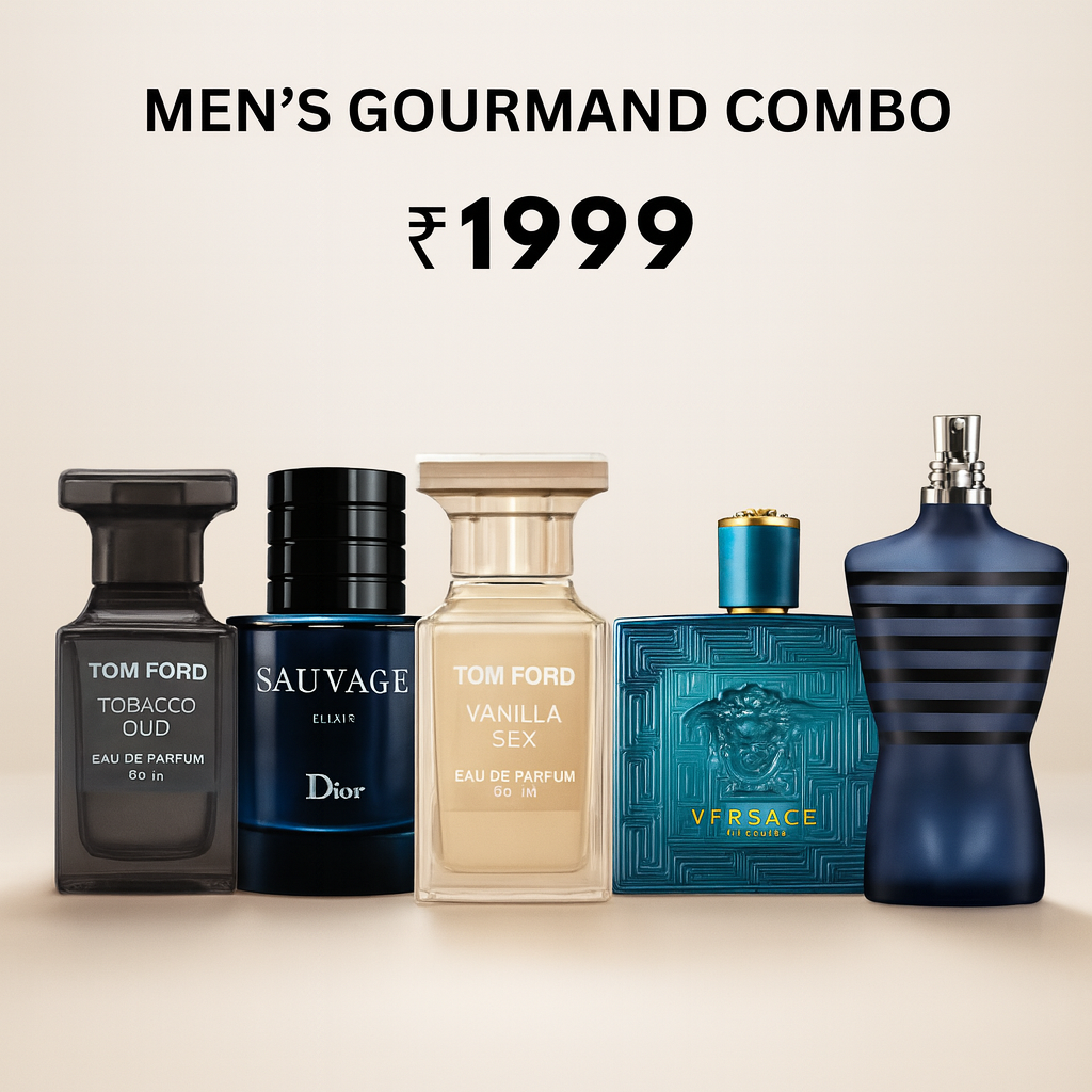 Men’s Gourmand Combo 30ml x 5perfumes – PerfumeSteal.in