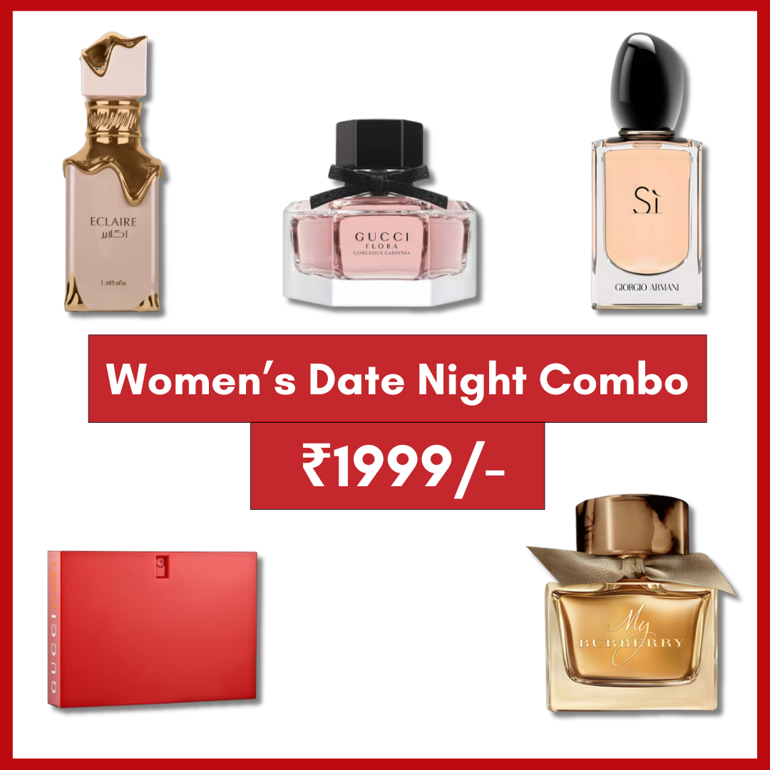 Women’s Date Night Combo 30ml x 5Perfumes – PerfumeSteal.in