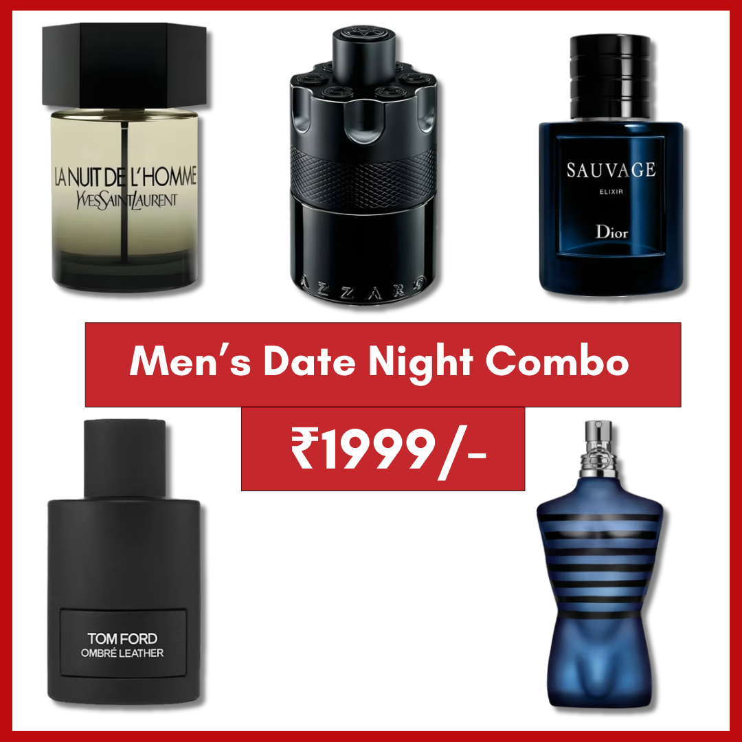 Men’s Date Night Combo 30ml X 5 perfumes – PerfumeSteal.in