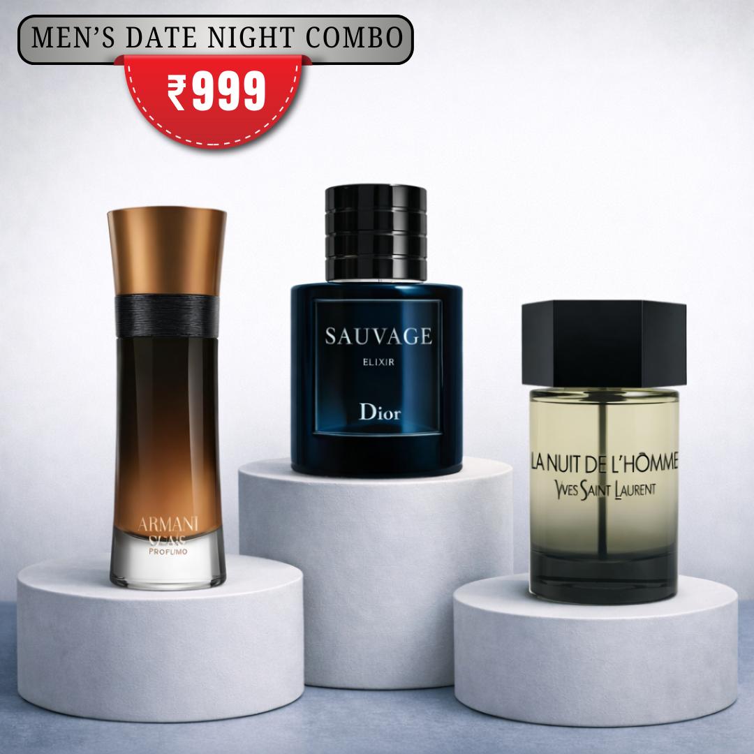 Men's Date Night Combo - 3 x 30ml – PerfumeSteal.in