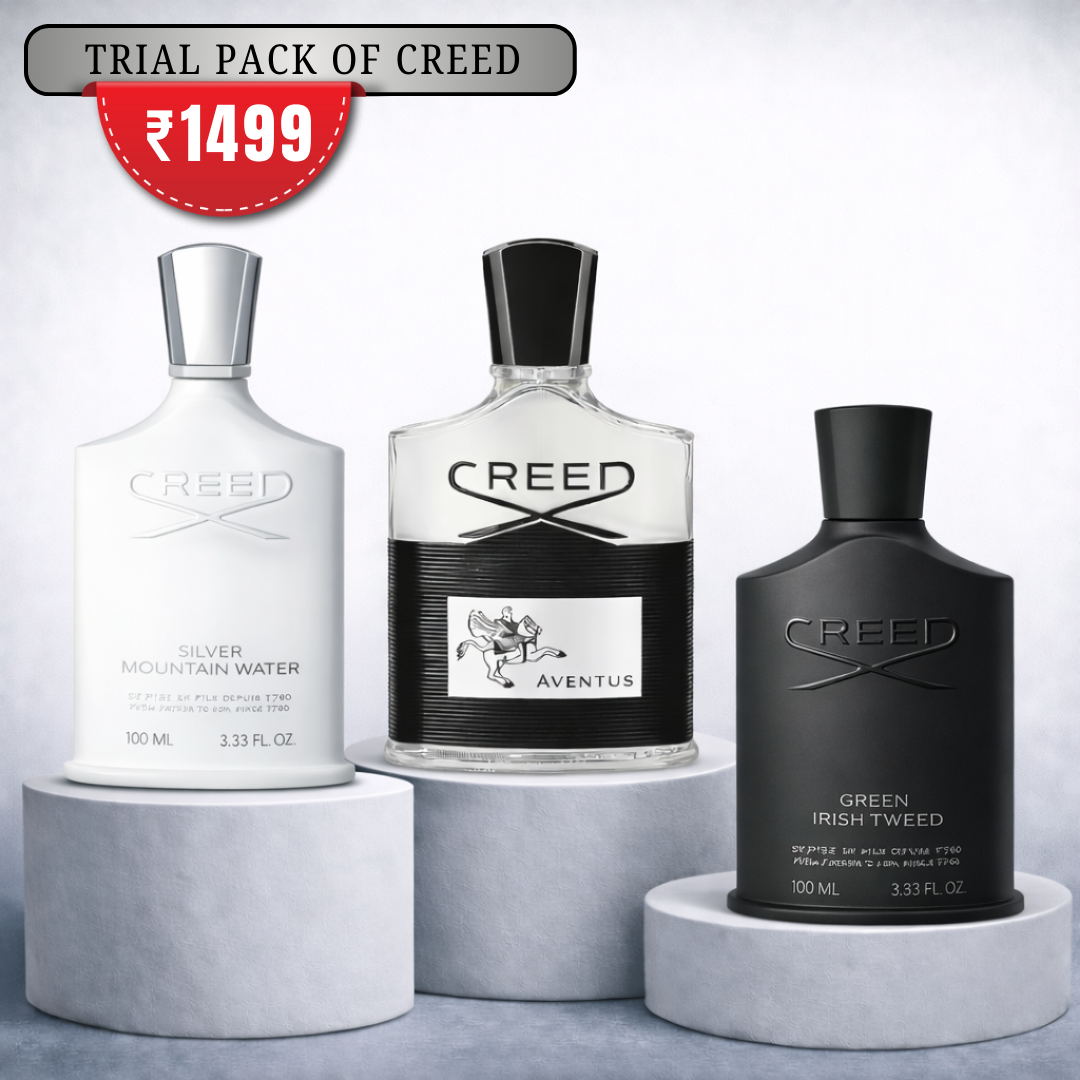 Trial Pack Of Creed 50ml X 3 Combo for Men. – PerfumeSteal.in